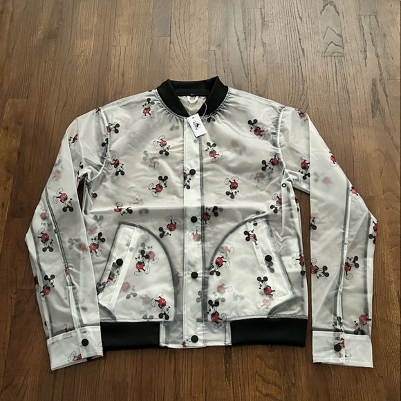 Disney | Jackets & Coats | Disney Mickey Mouse Rain Jacket For Adults ...